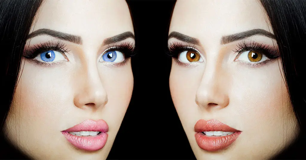 Changing eye color store